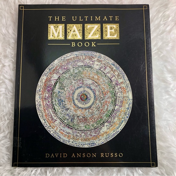 Other | David Anson Russo The Ultimate Maze Book | Poshmark